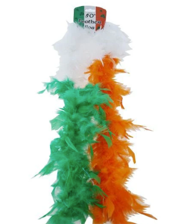 Paddy's Day Irish Tricolor Feather Boa – The Paddy Box